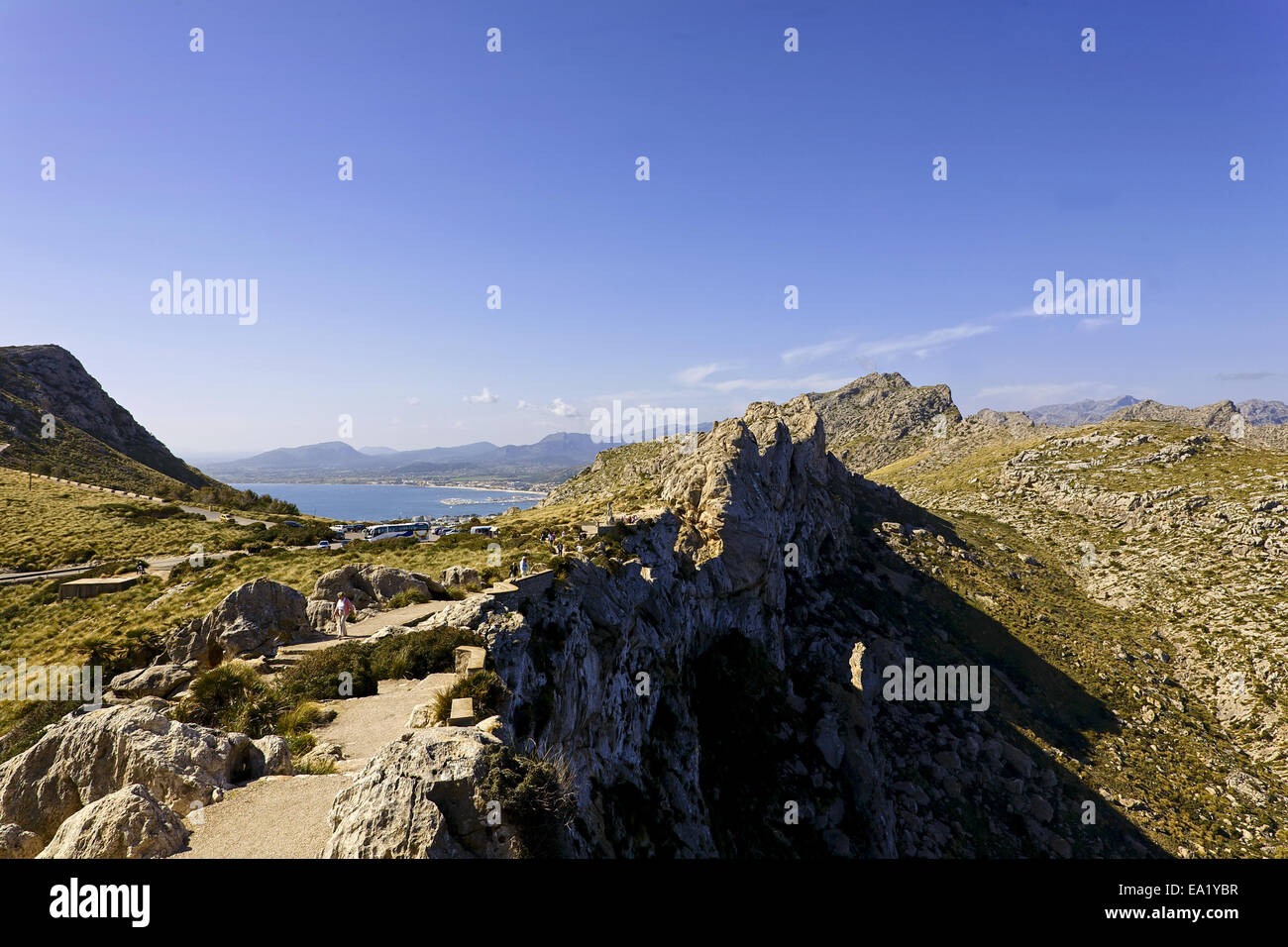 View from the Mirador Colomer Stock Photo - Alamy