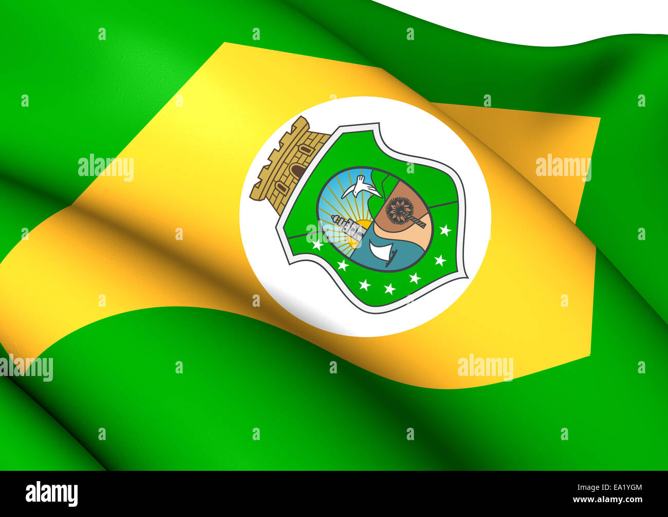 Flag of Ceara Stock Photo - Alamy