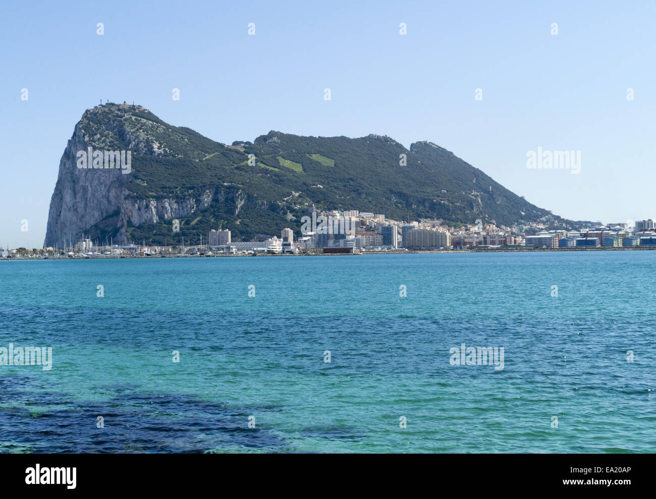 The Rock of Gibraltar Stock Photo - Alamy