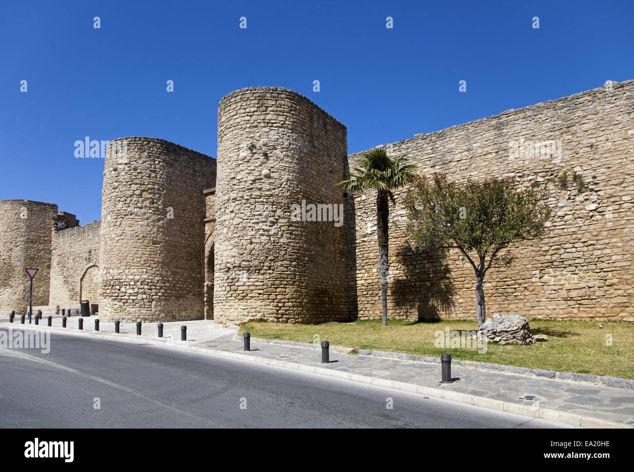 Ronda - city walls Stock Photo - Alamy