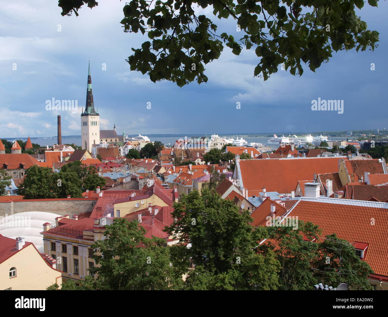 Ferry in the port of tallinn hi-res stock photography and images - Alamy
