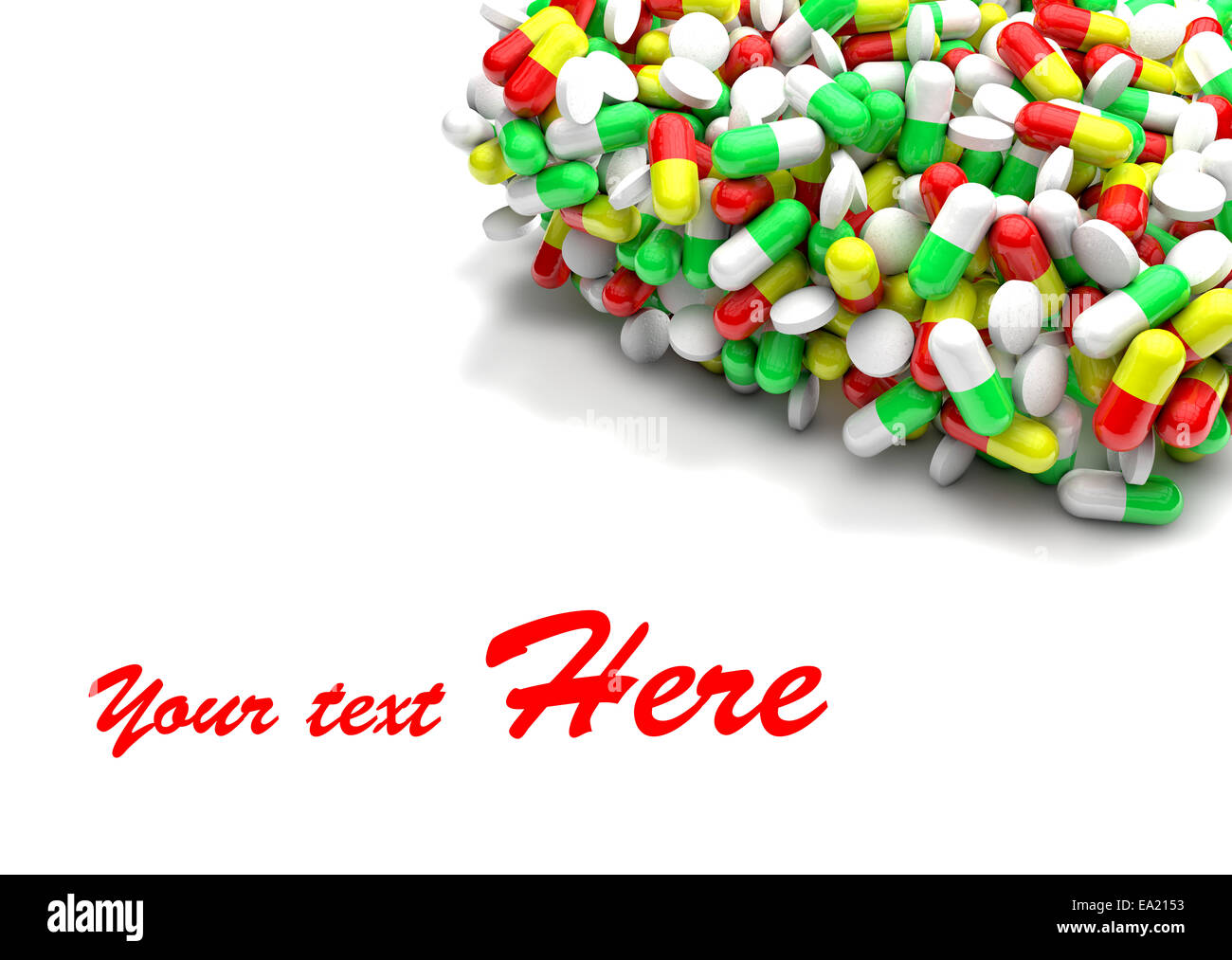 Many colorful medicines. Medical, pharmacy Background Stock Photo - Alamy