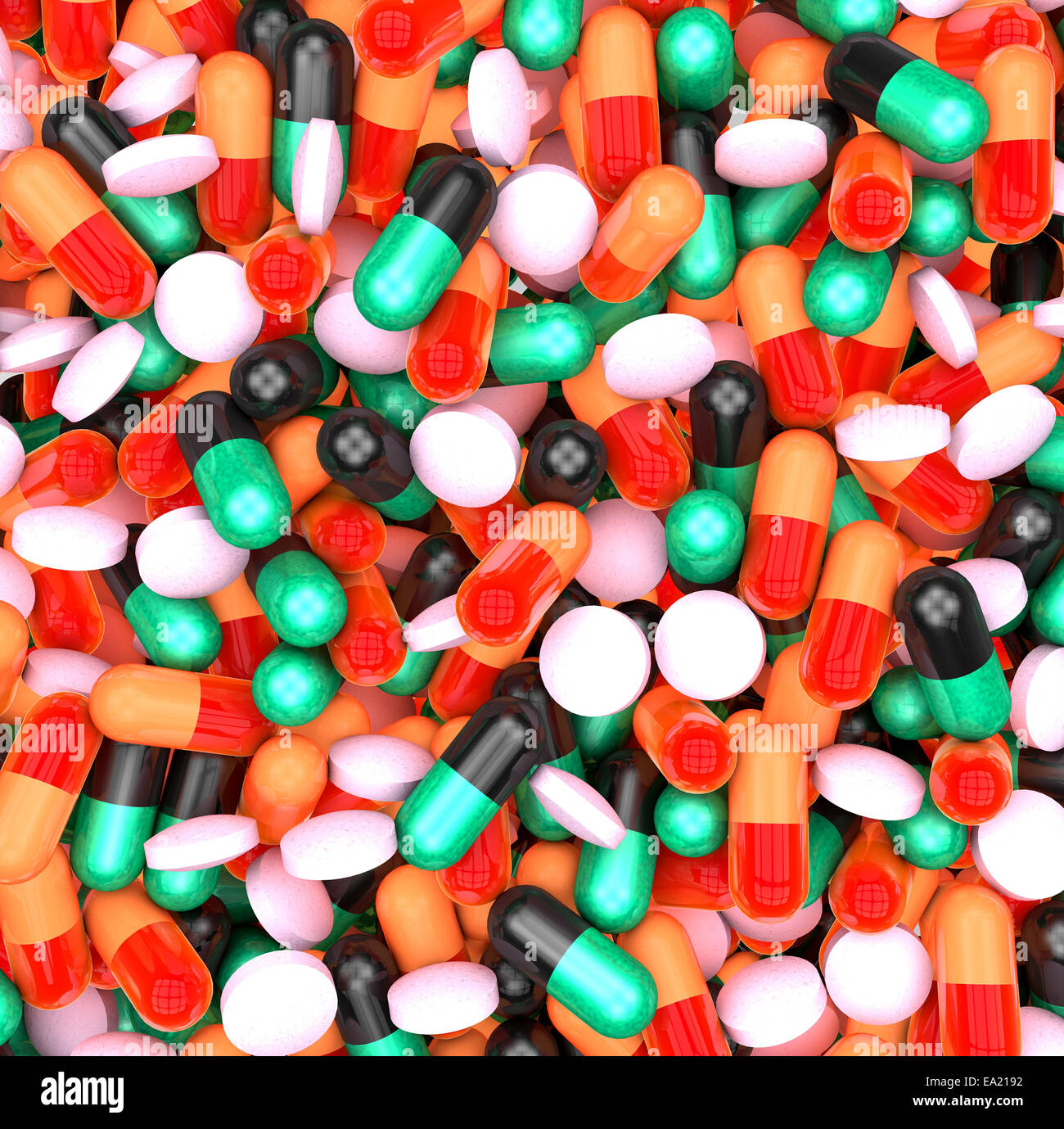 Many colorful medicines. Medical, pharmacy Background Stock Photo - Alamy