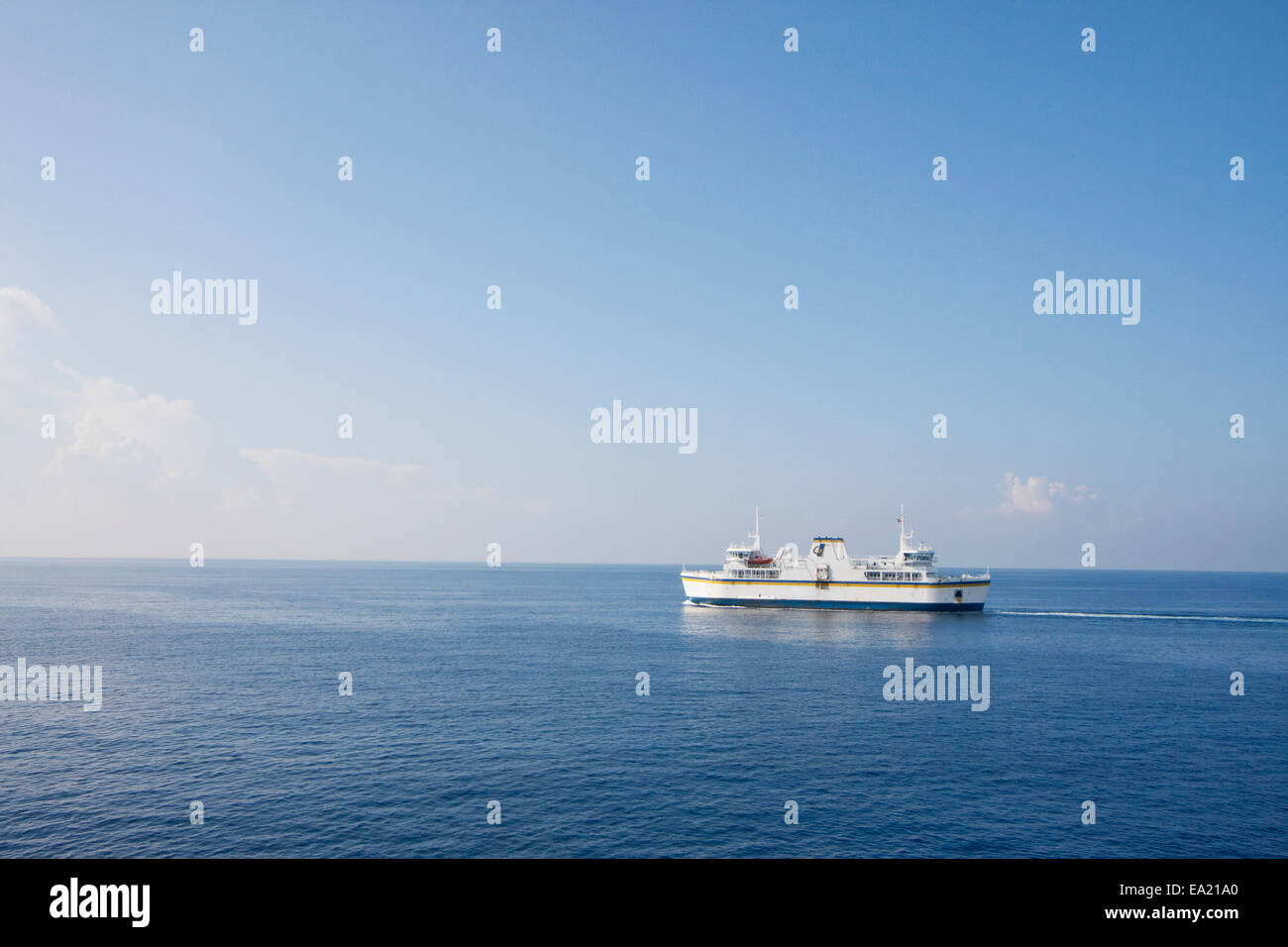 Gozo Channel Line Ferry By Comino Island, Malta Stock Photo - Alamy