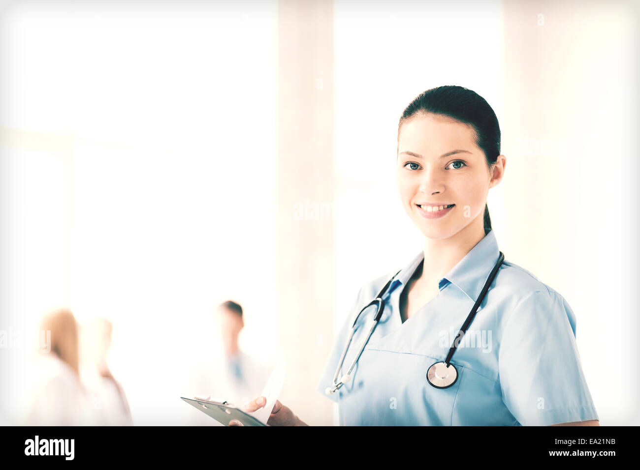 Woman doctor oncologist in uniform hi-res stock photography and images ...