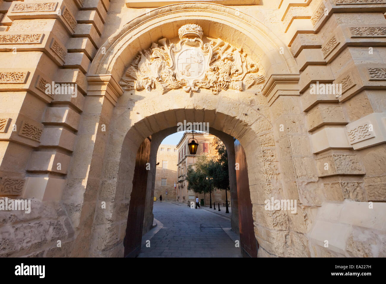Main Gate, Mdina, Malta Stock Photo - Alamy