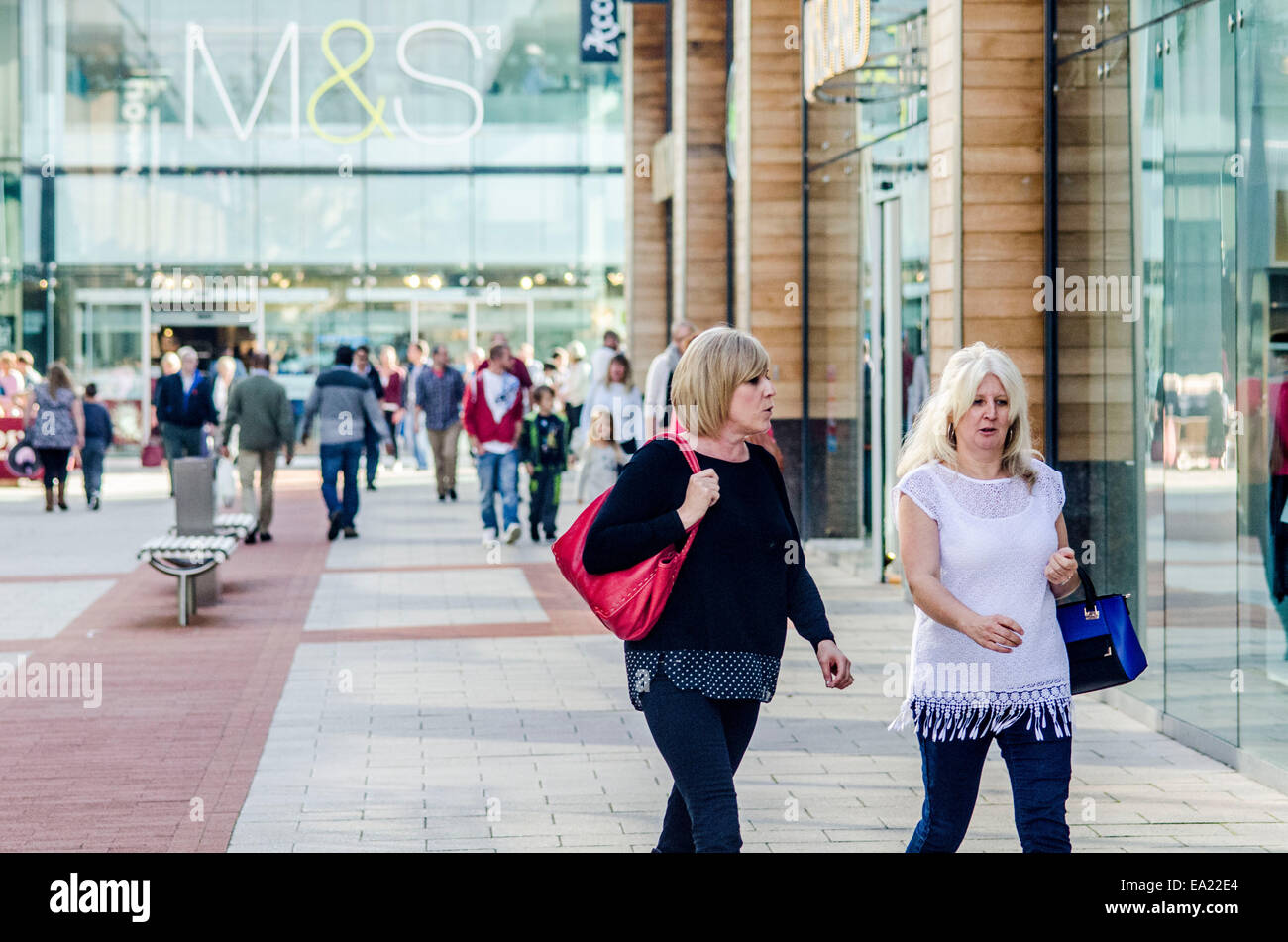 Whiteley Fareham shopping centre UK . A British Land PLC owned shopping ...