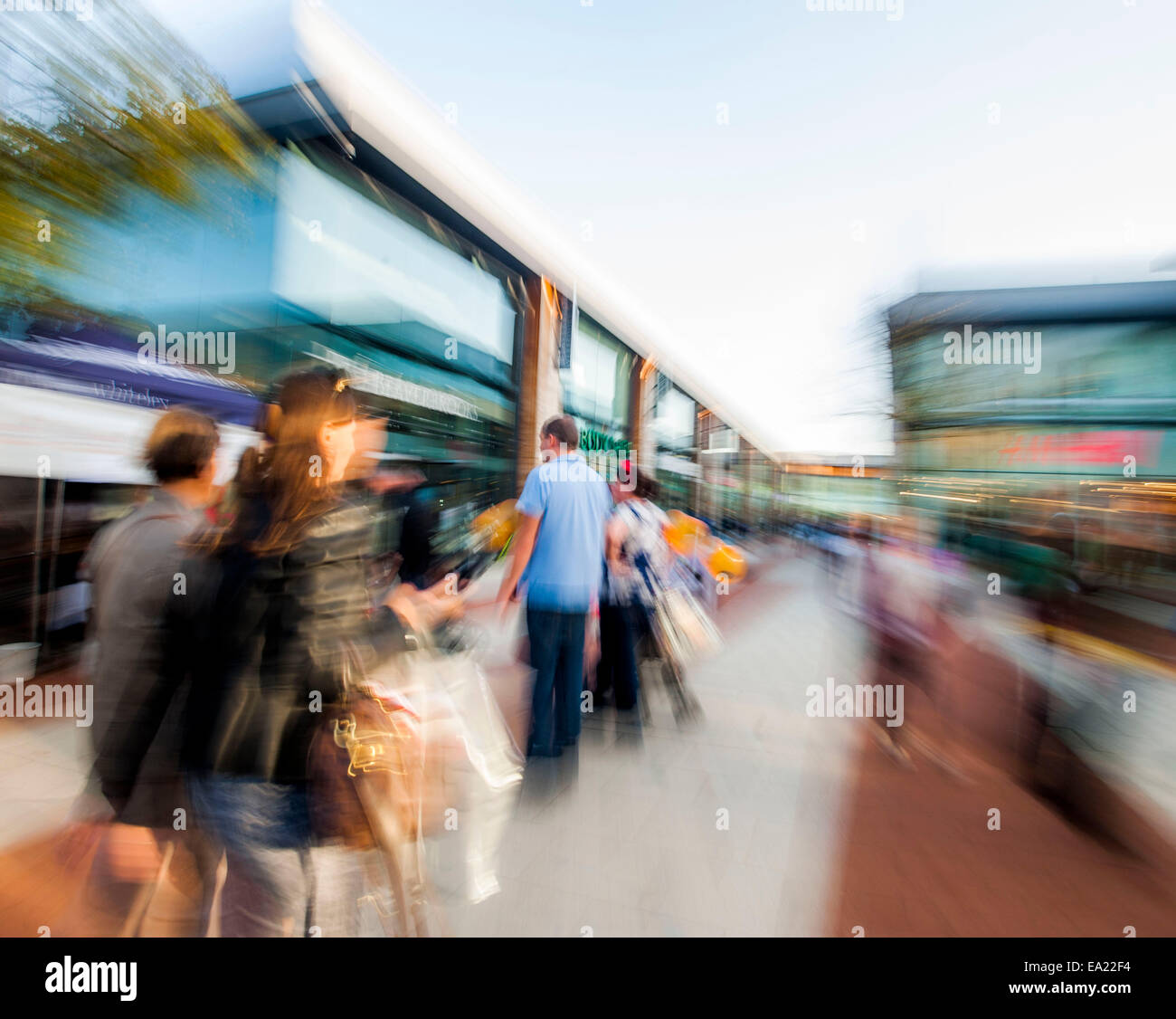 Whiteley Fareham shopping centre UK . A British Land PLC owned shopping ...