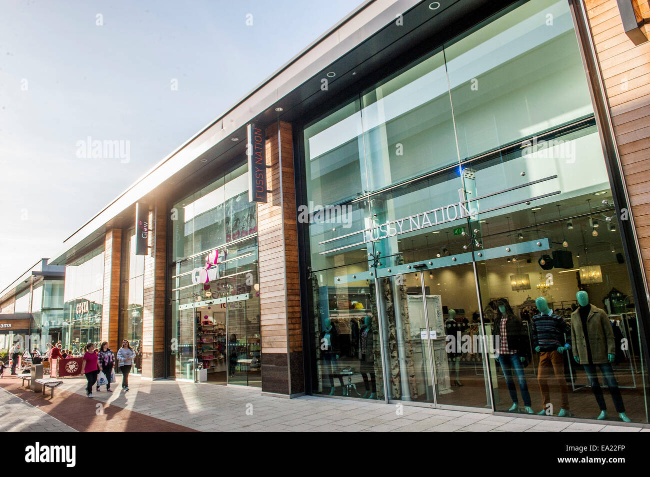 Whiteley Fareham shopping centre UK . A British Land PLC owned shopping ...