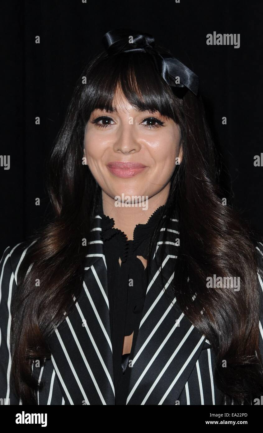 New York, NY, USA. 4th Nov, 2014. Zara Martin at arrivals for Topshop ...