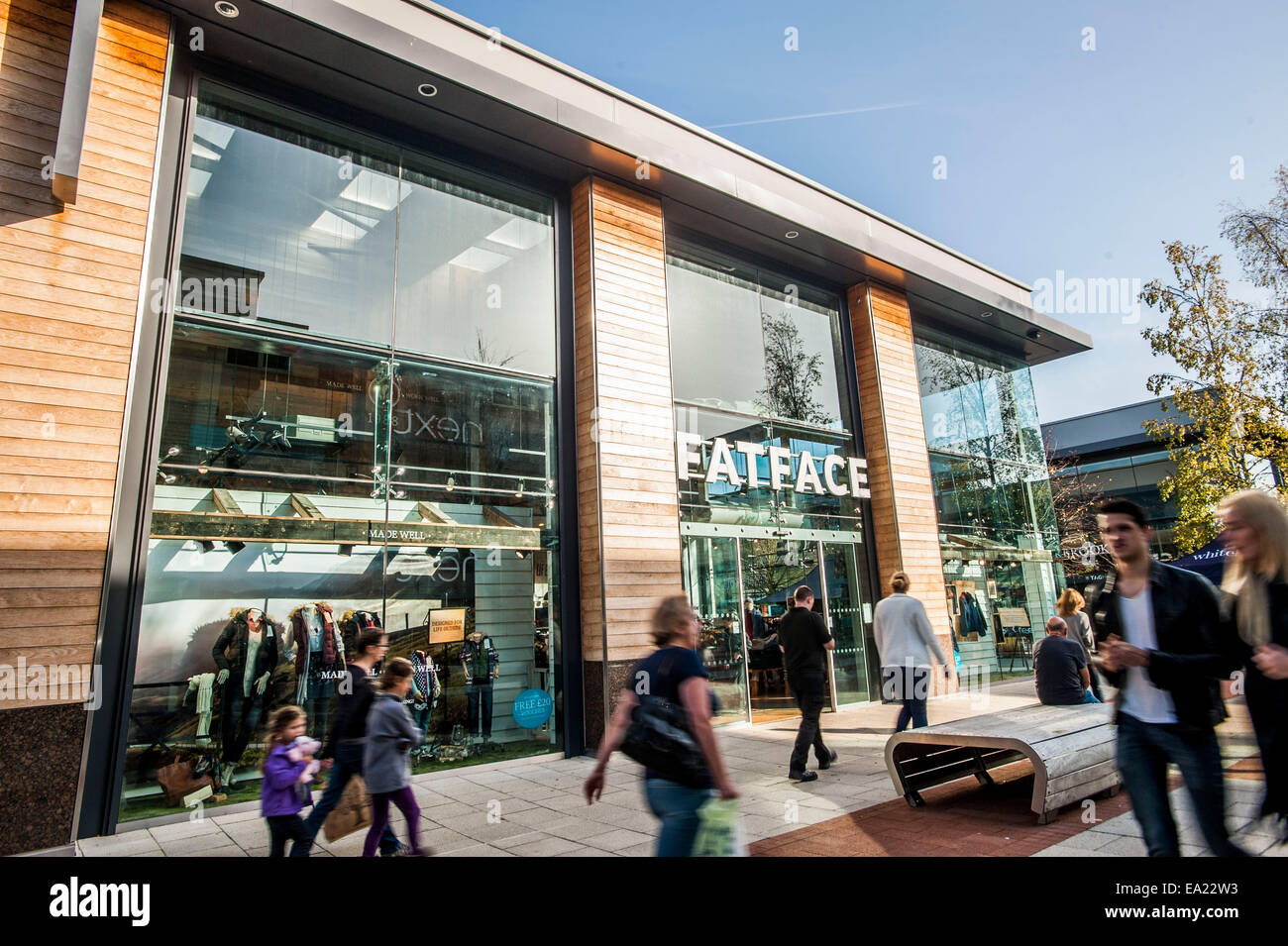 Whiteley Fareham shopping centre UK . A British Land PLC owned shopping ...