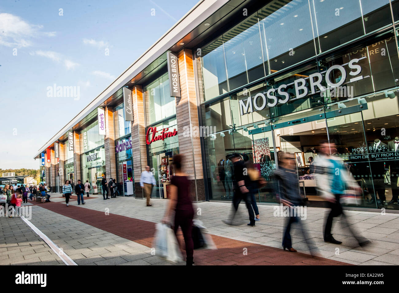 Whiteley Fareham shopping centre UK . A British Land PLC owned shopping ...