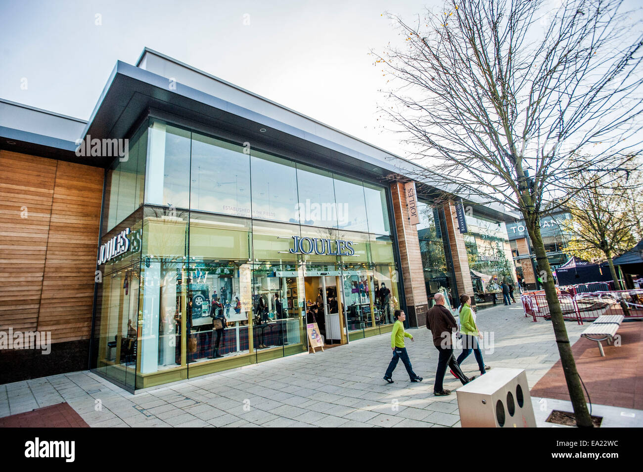 Whiteley Fareham shopping centre UK . A British Land PLC owned shopping ...