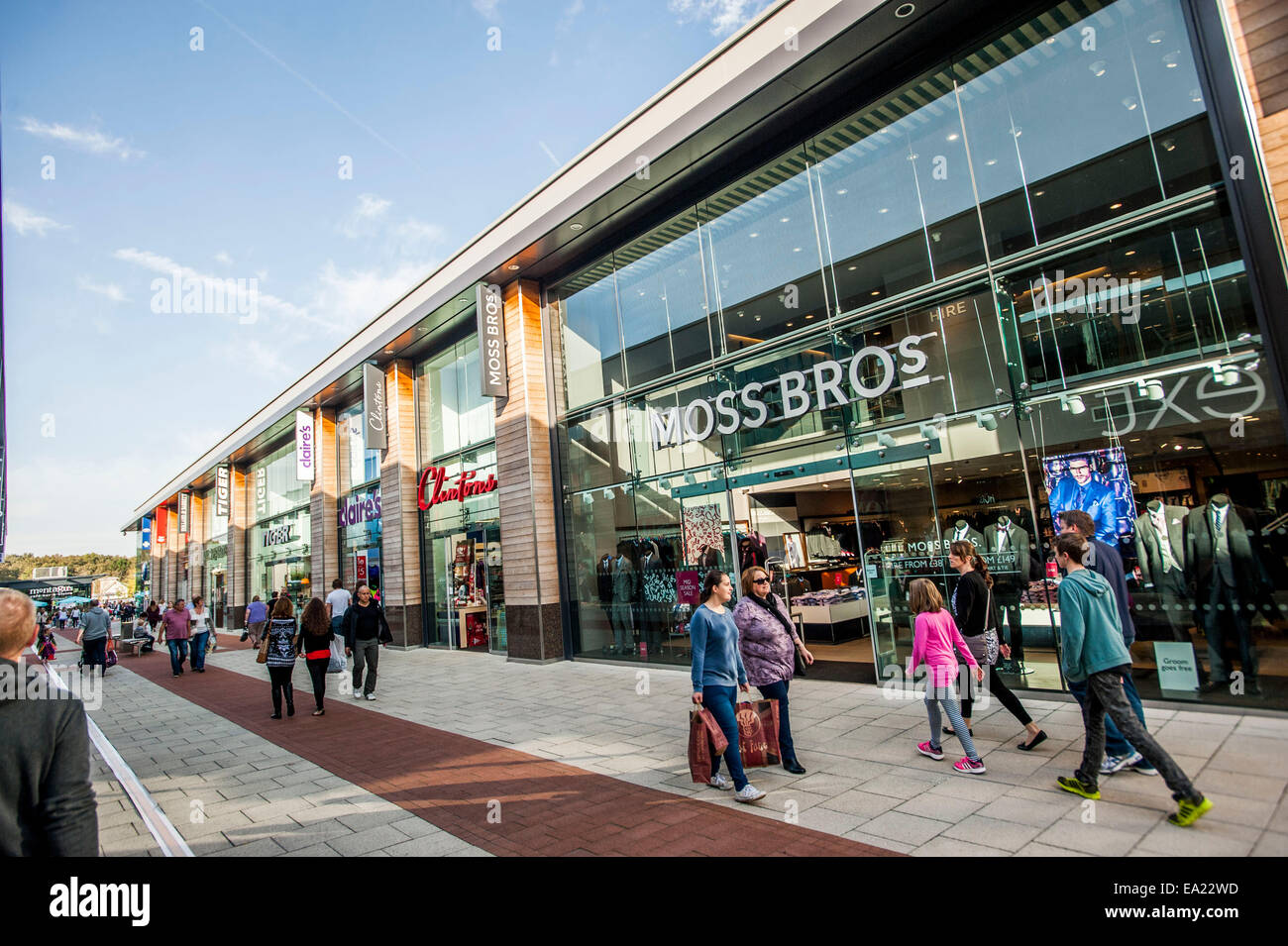 Whiteley Fareham shopping centre UK . A British Land PLC owned shopping ...
