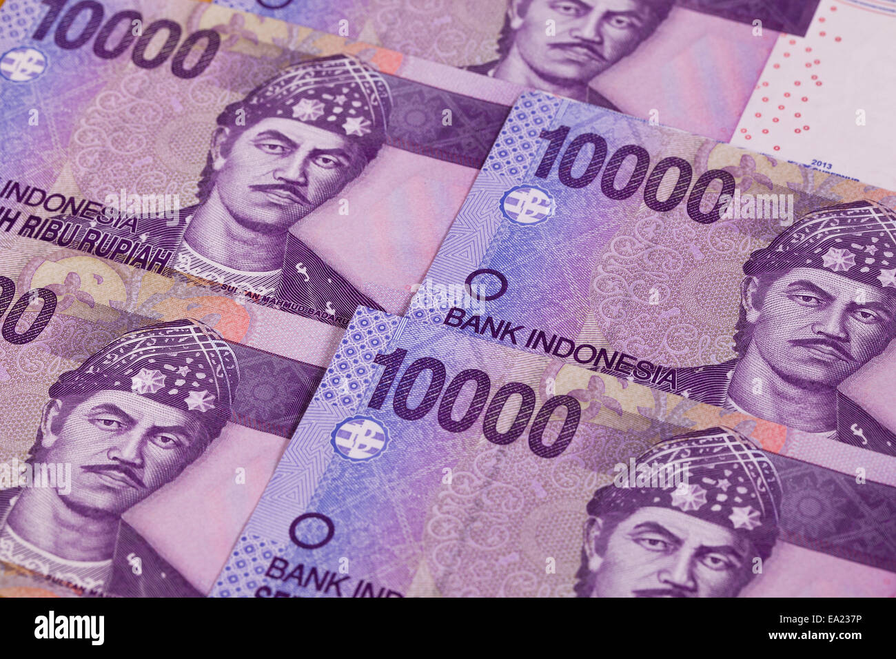 Different rupiah banknotes from Indonesia Stock Photo - Alamy