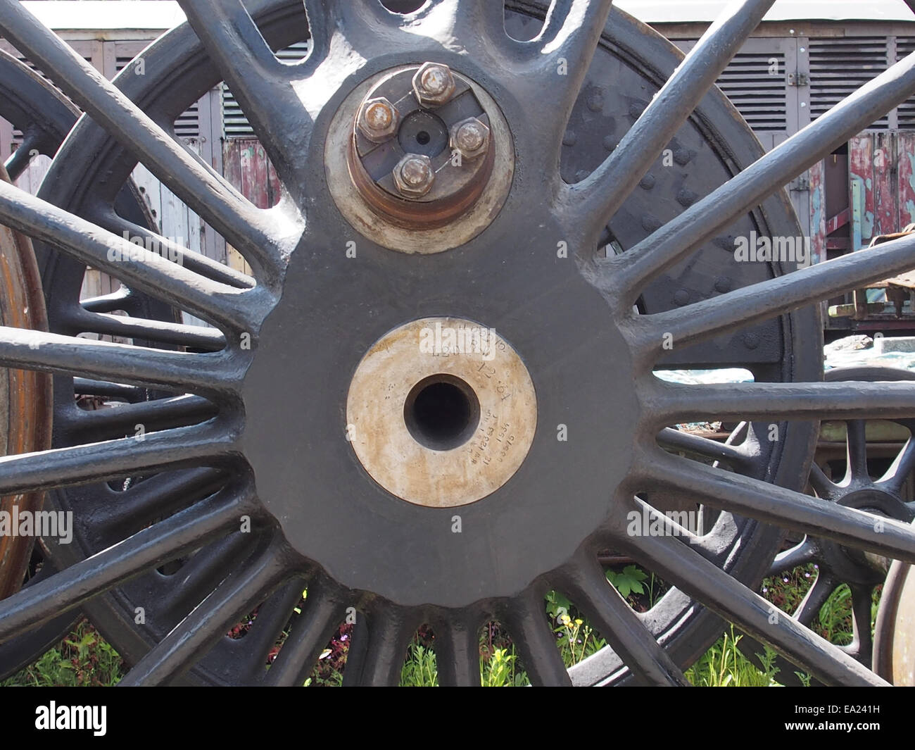 Rail Wheels And Axle High Resolution Stock Photography and Images - Alamy