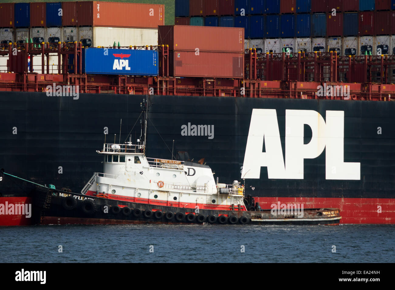 American president lines container vessel hi-res stock photography and ...