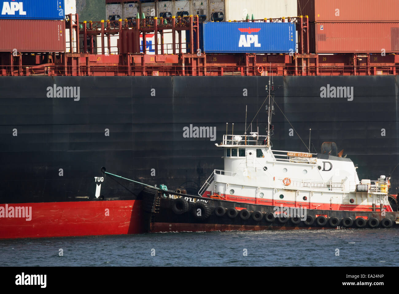 American president lines container vessel hi-res stock photography and ...