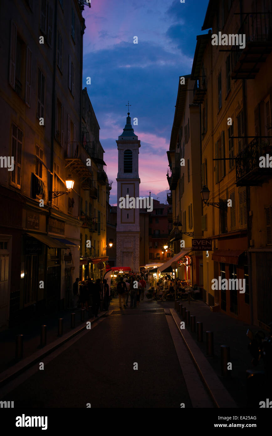 Sainte Reparate historic cathedral, Place Rossetti, Nice old city ...
