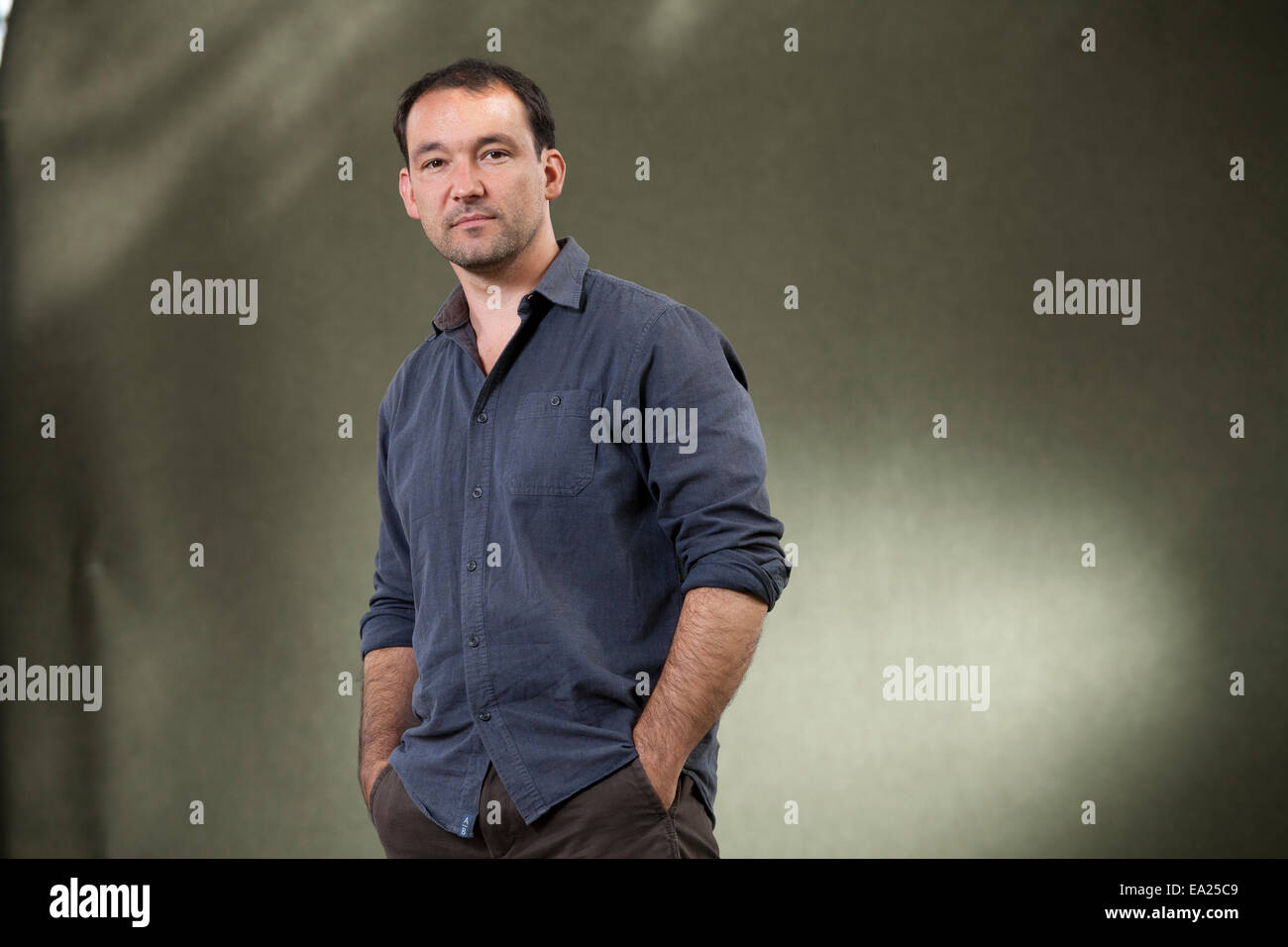 Cynan Jones, Welsh novelist, at the Edinburgh International Book ...