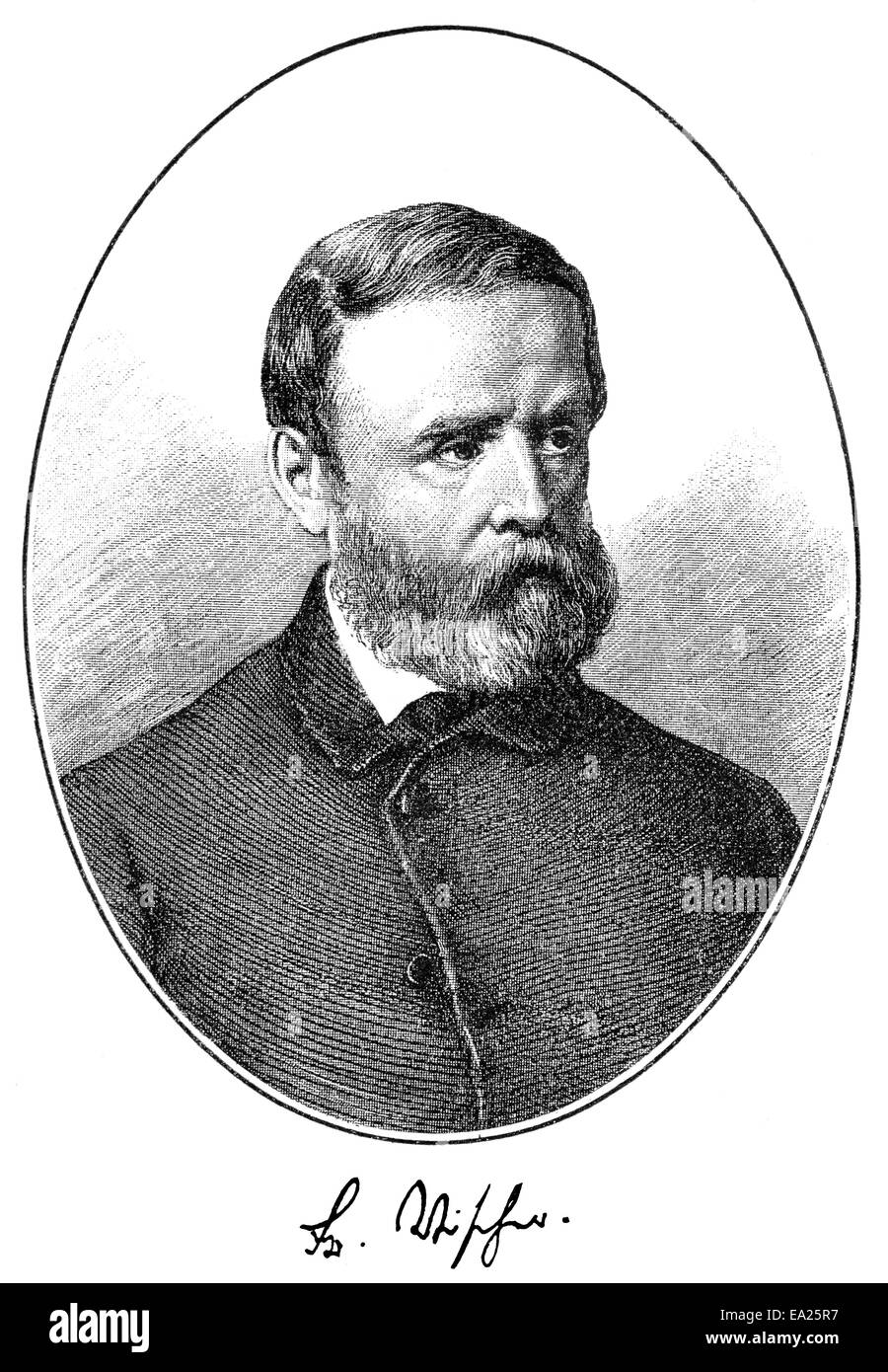 Portrait von friedrich theodor vischer hi-res stock photography and ...