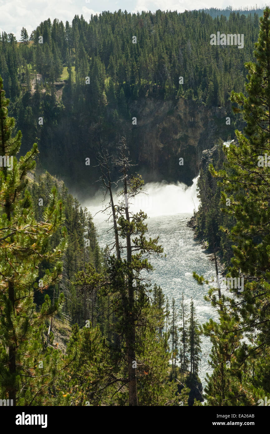 Lower and upper falls trail hi-res stock photography and images - Alamy