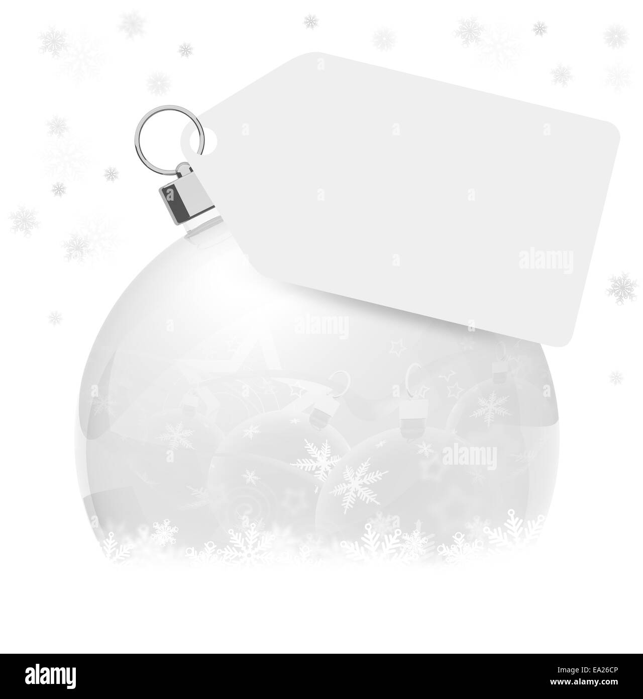 Christmas creative background ball Cut Out Stock Images & Pictures - Alamy