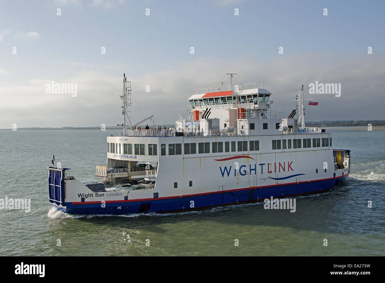Yarmouth Ferry Isle Wight England High Resolution Stock Photography and ...