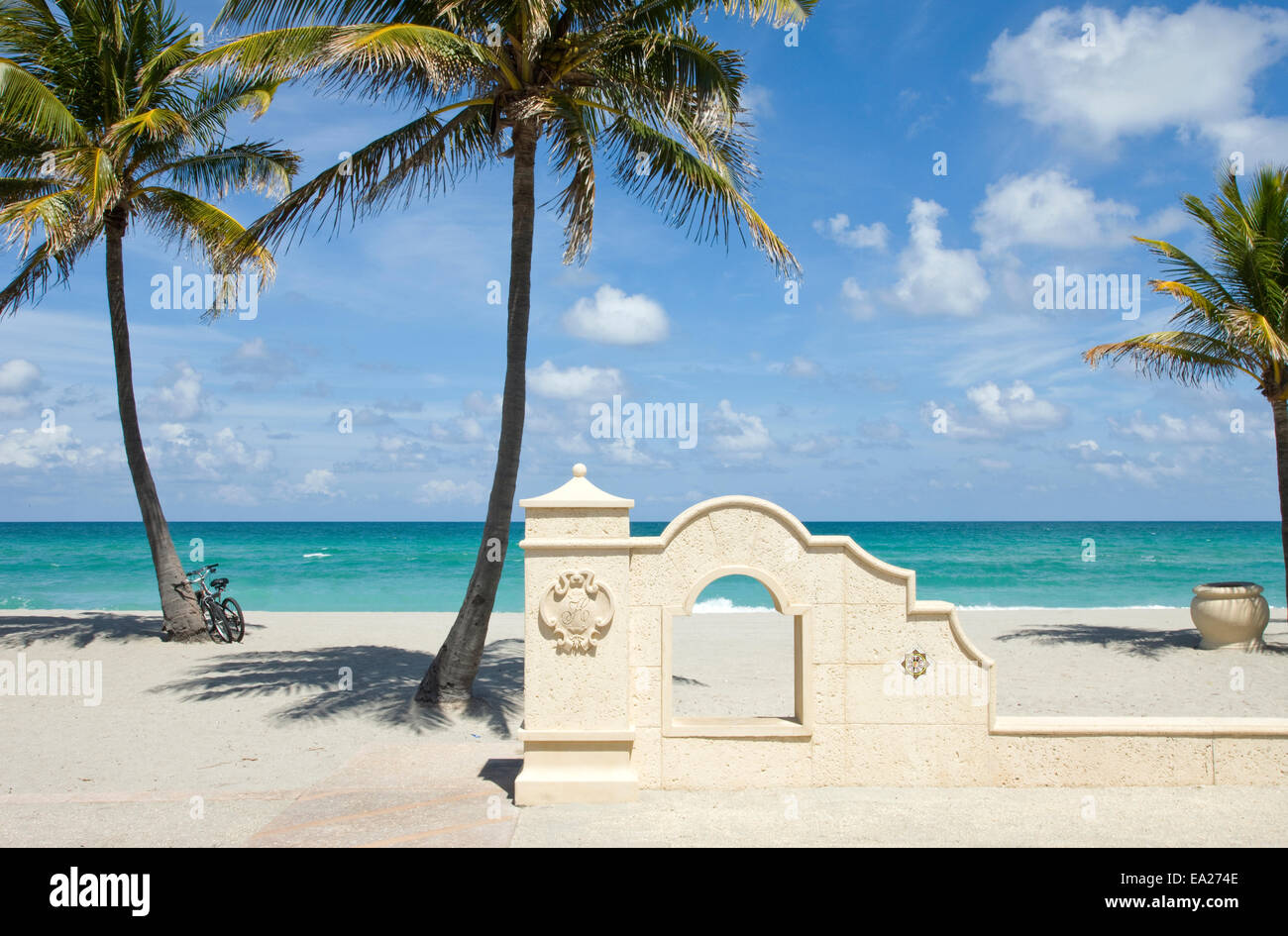 WATERFRONT PROMENADE HOLLYWOOD BEACH FLORIDA USA Stock Photo - Alamy
