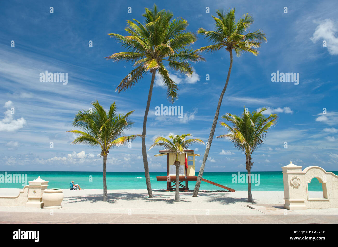 WATERFRONT PROMENADE HOLLYWOOD BEACH FLORIDA USA Stock Photo - Alamy