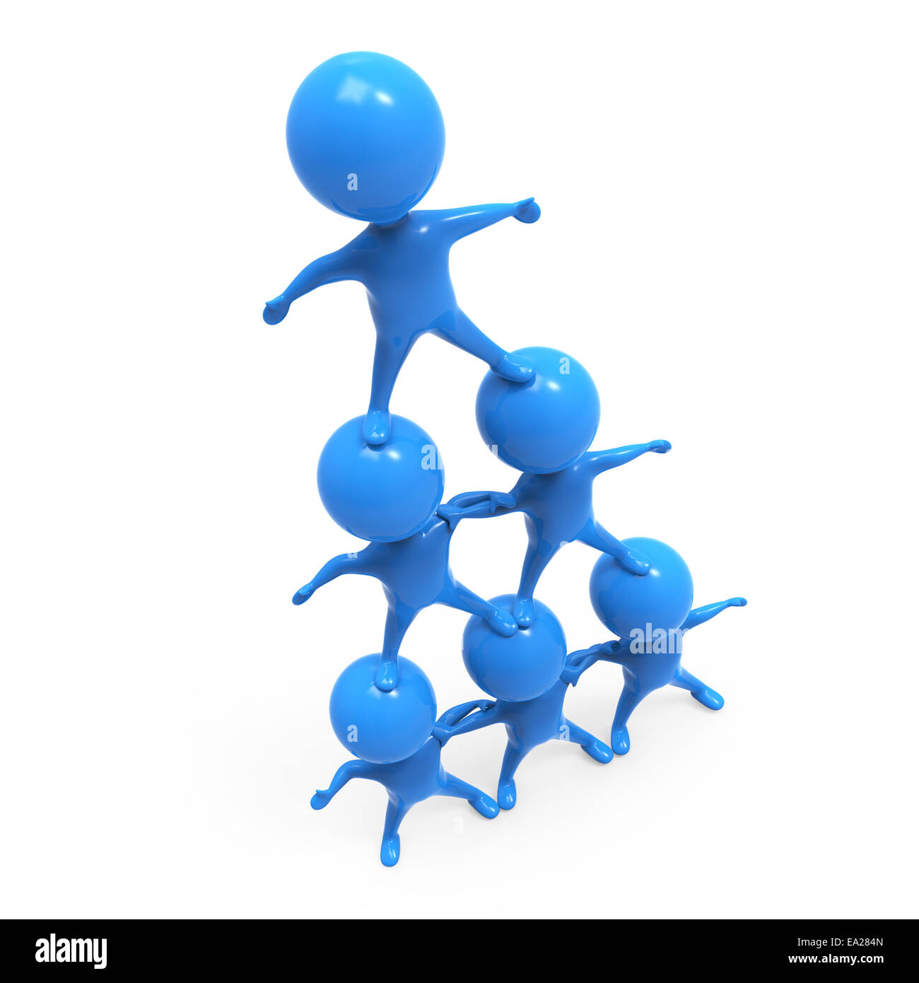 Human Pyramid Clipart