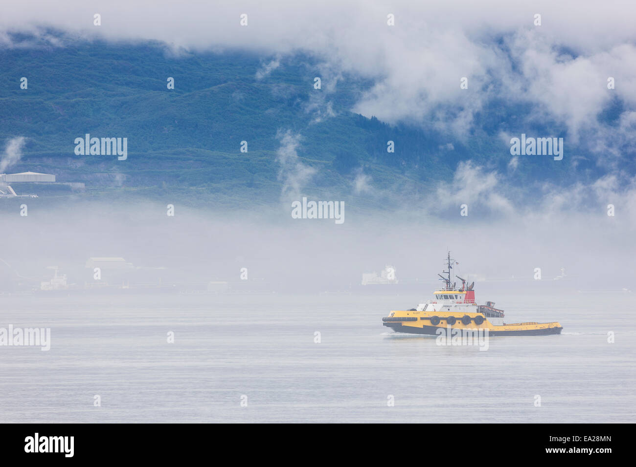 Alaska tug boat hi-res stock photography and images - Alamy