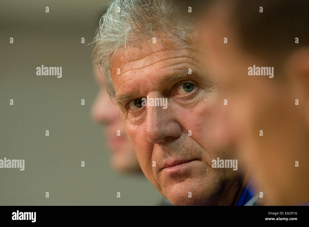 Prague, Czech Republic. 05th Nov, 2014. Jozef Chovanec, coach of Slovan ...