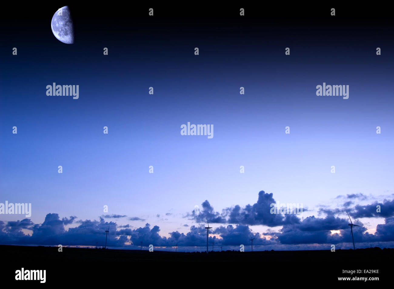 Night. Clean sky at night Stock Photo - Alamy