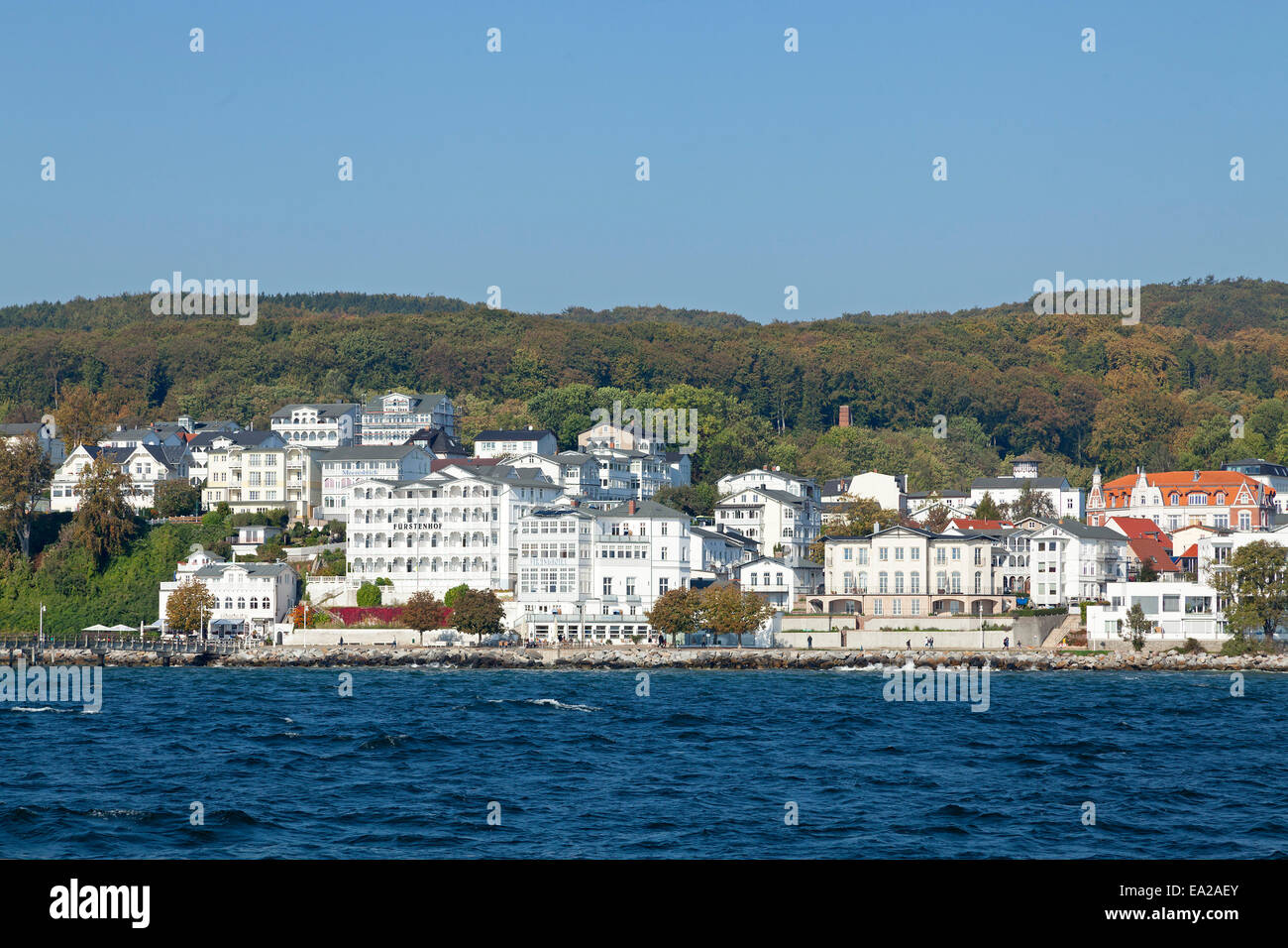 Sassnitz, Ruegen Island, Mecklenburg-West Pomerania, Germany Stock ...