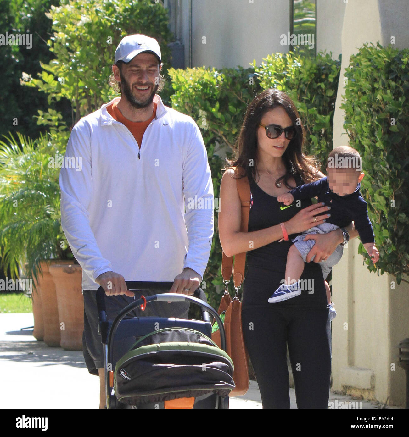 Jordana brewster andrew form and julian form hi-res stock photography ...