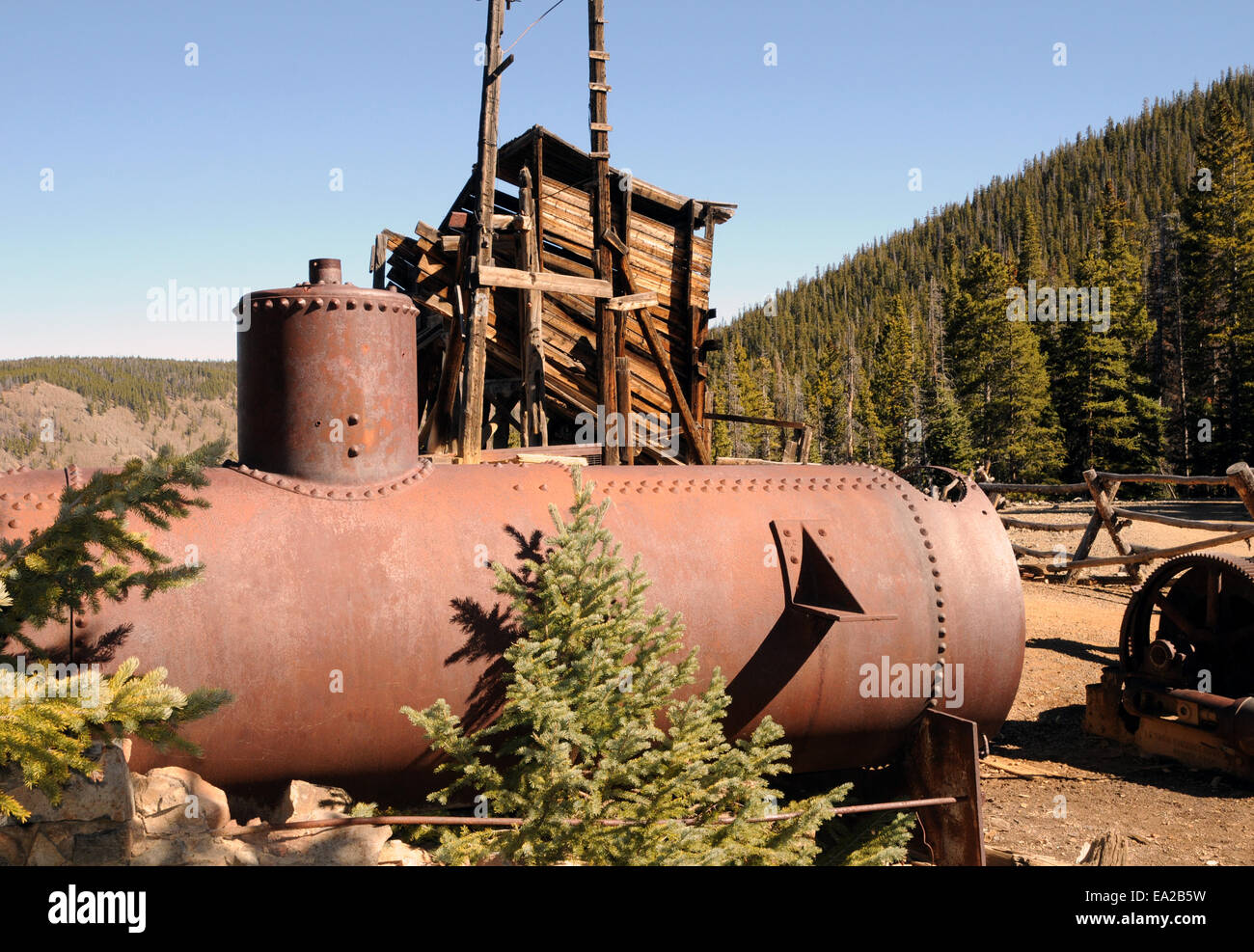 Mine remains breckenridge hi-res stock photography and images - Alamy