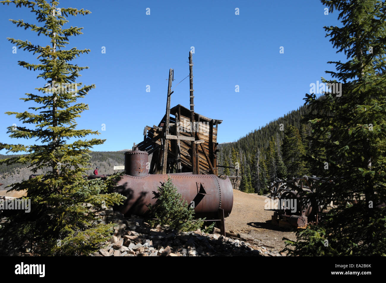 Western mining town usa 1860 hi-res stock photography and images - Alamy