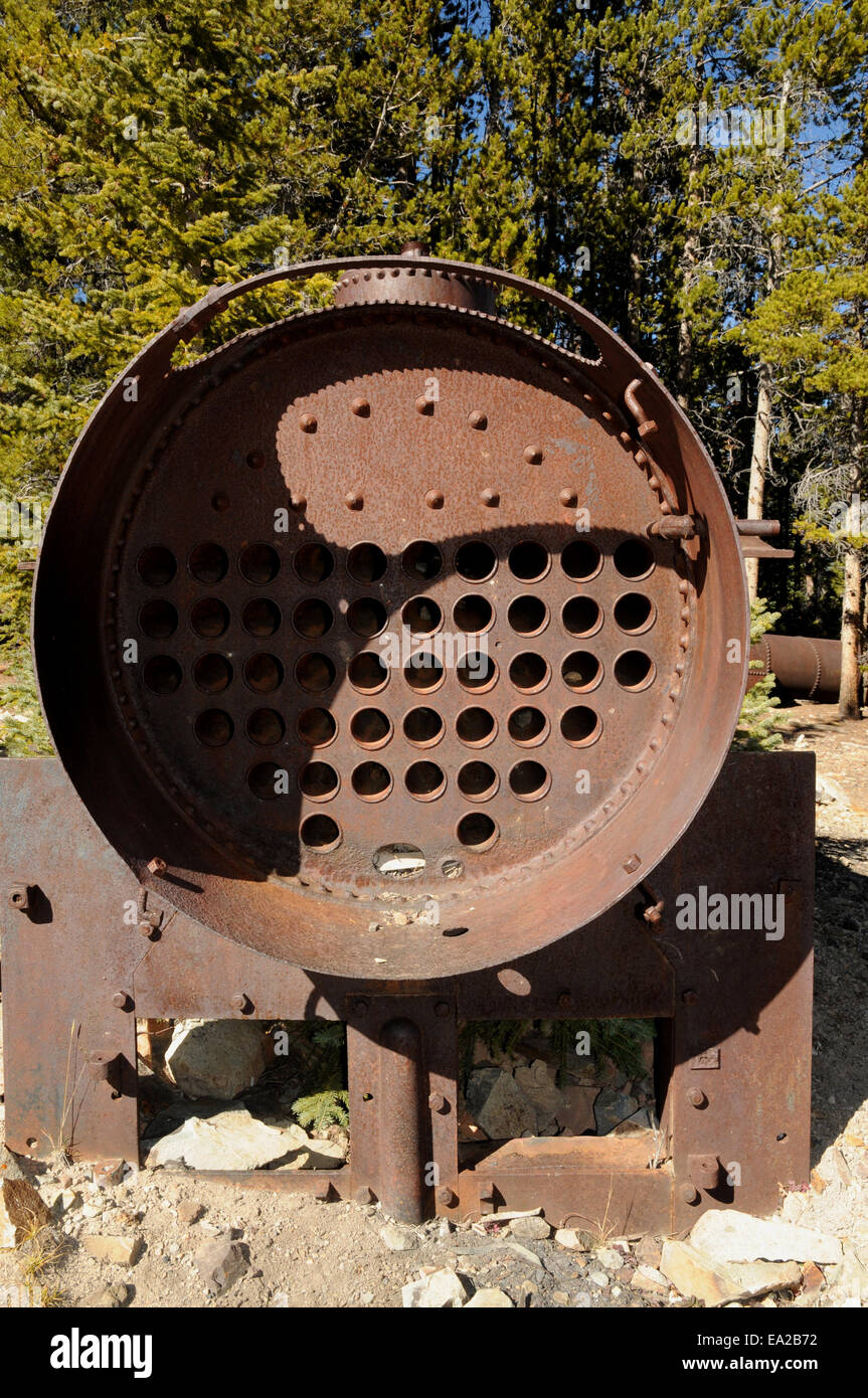 Mining archaeology breckenridge colorado hi-res stock photography and ...