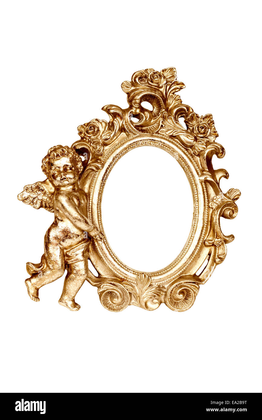 Golden gold angel angels Cut Out Stock Images & Pictures - Alamy