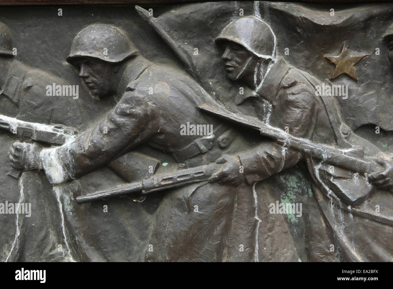 Memorial to Soviet soldiers fallen in World War II by German sculptor ...