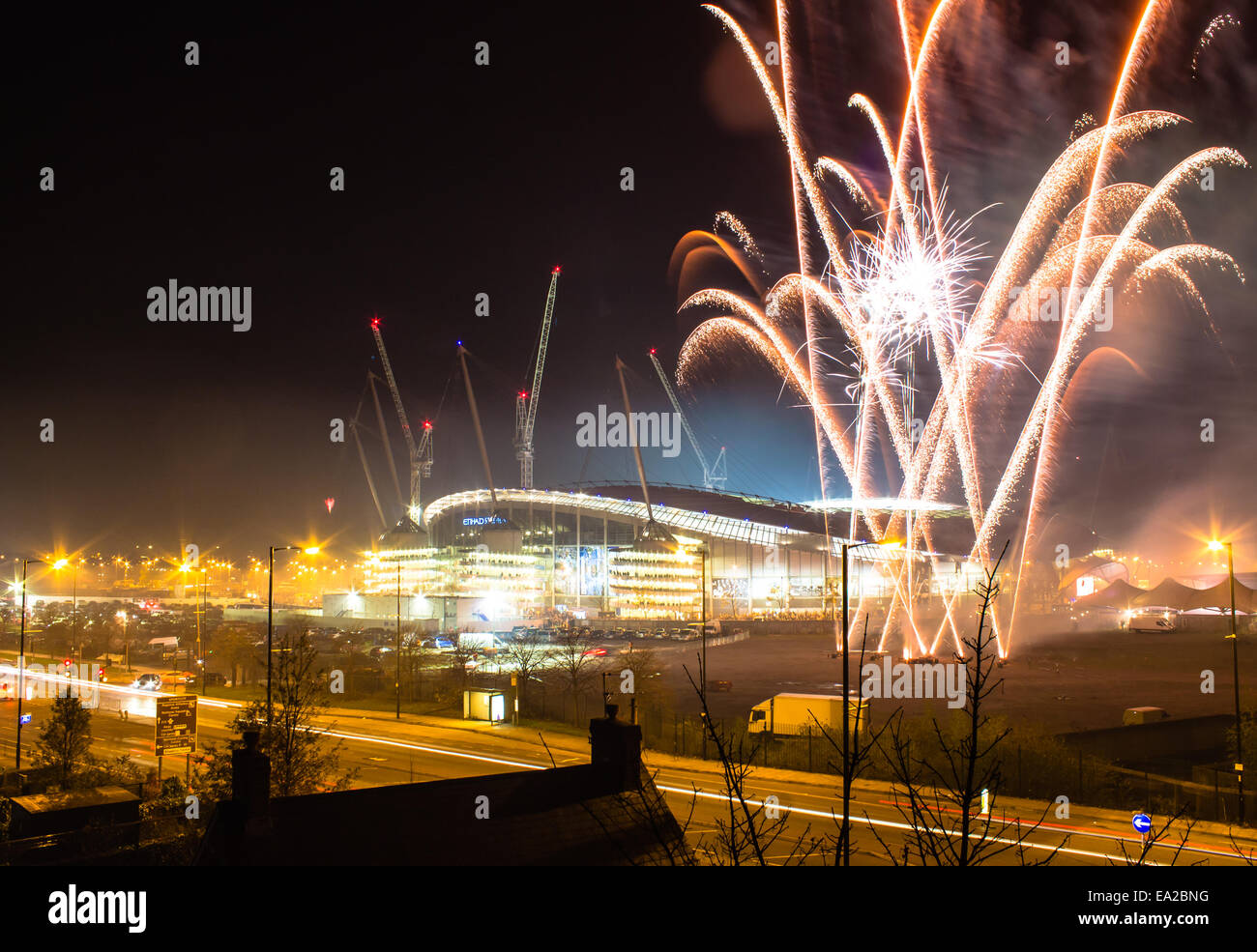 Etihad Stadium Night High Resolution Stock Photography and Images - Alamy