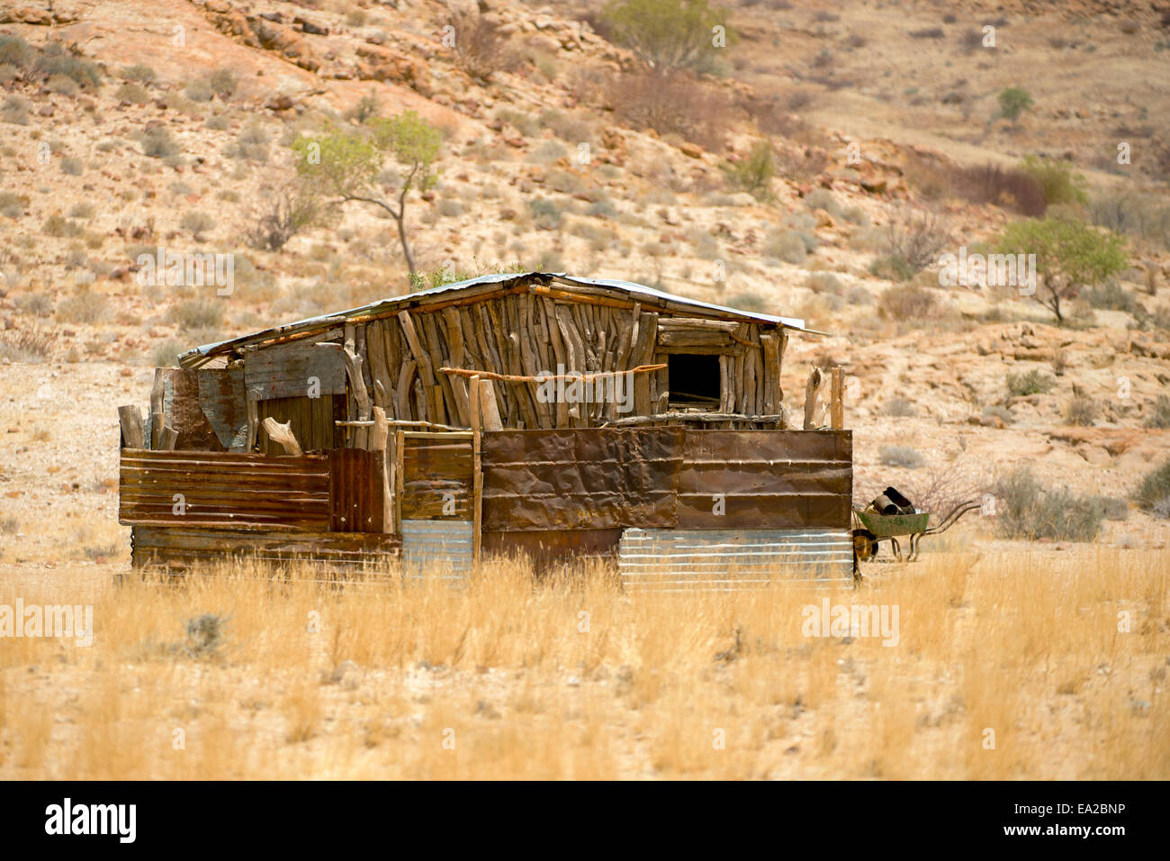 Native shack, Namibia, Africa Stock Photo - Alamy