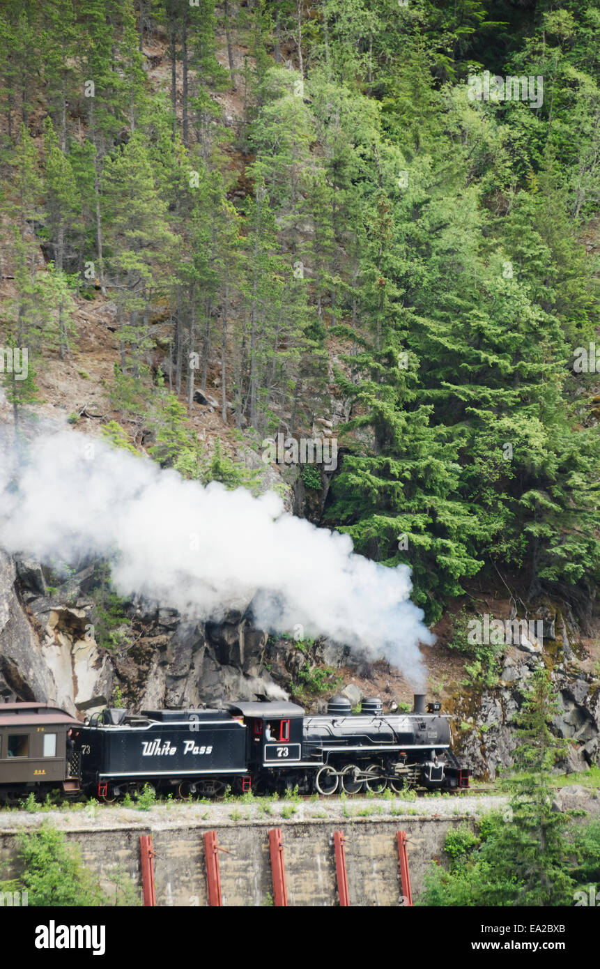 Steam locomotive elevated view hi-res stock photography and images - Alamy