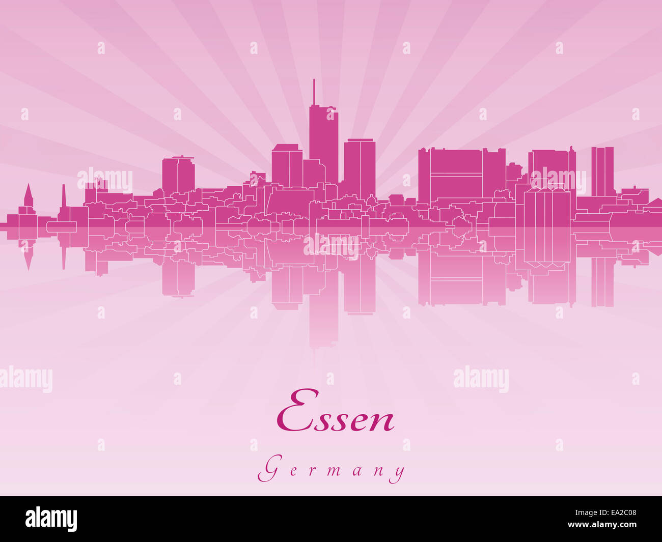 Essen skyline hi-res stock photography and images - Alamy