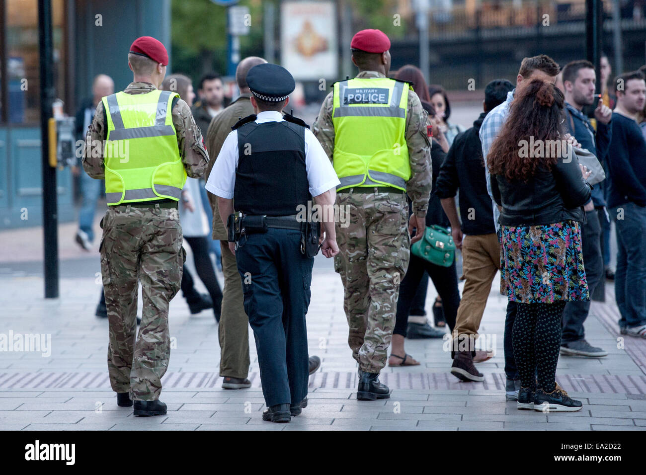 The Military police have joined forces with the Metropolitan Police to ...