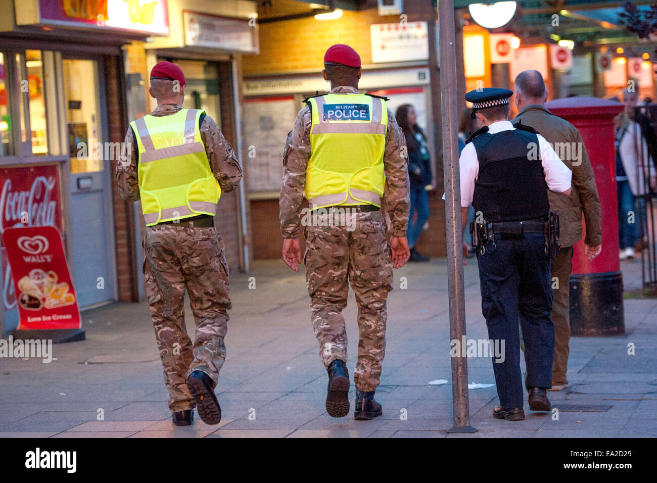 The Military police have joined forces with the Metropolitan Police to ...