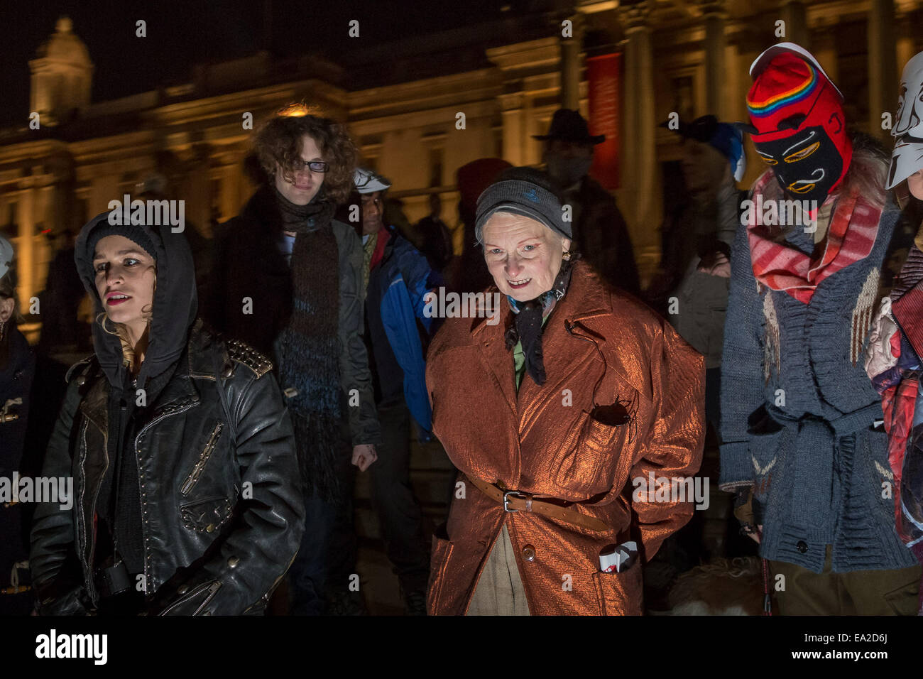 London, UK. 5th Nov, 2014. 'Million Mask March' demonstration Credit ...