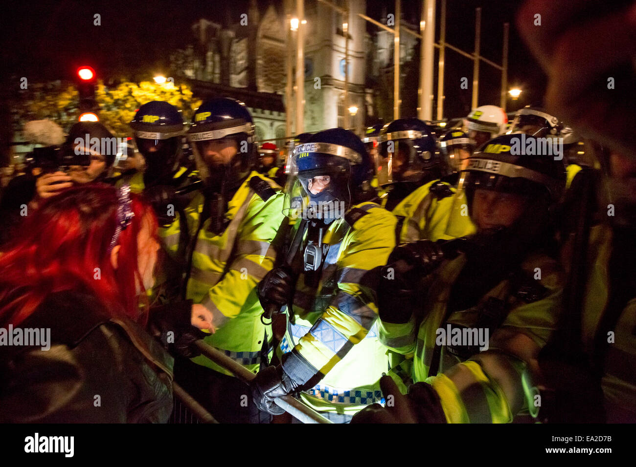 London, UK. 5th Nov, 2014. 'Million Mask March' demonstration Credit ...