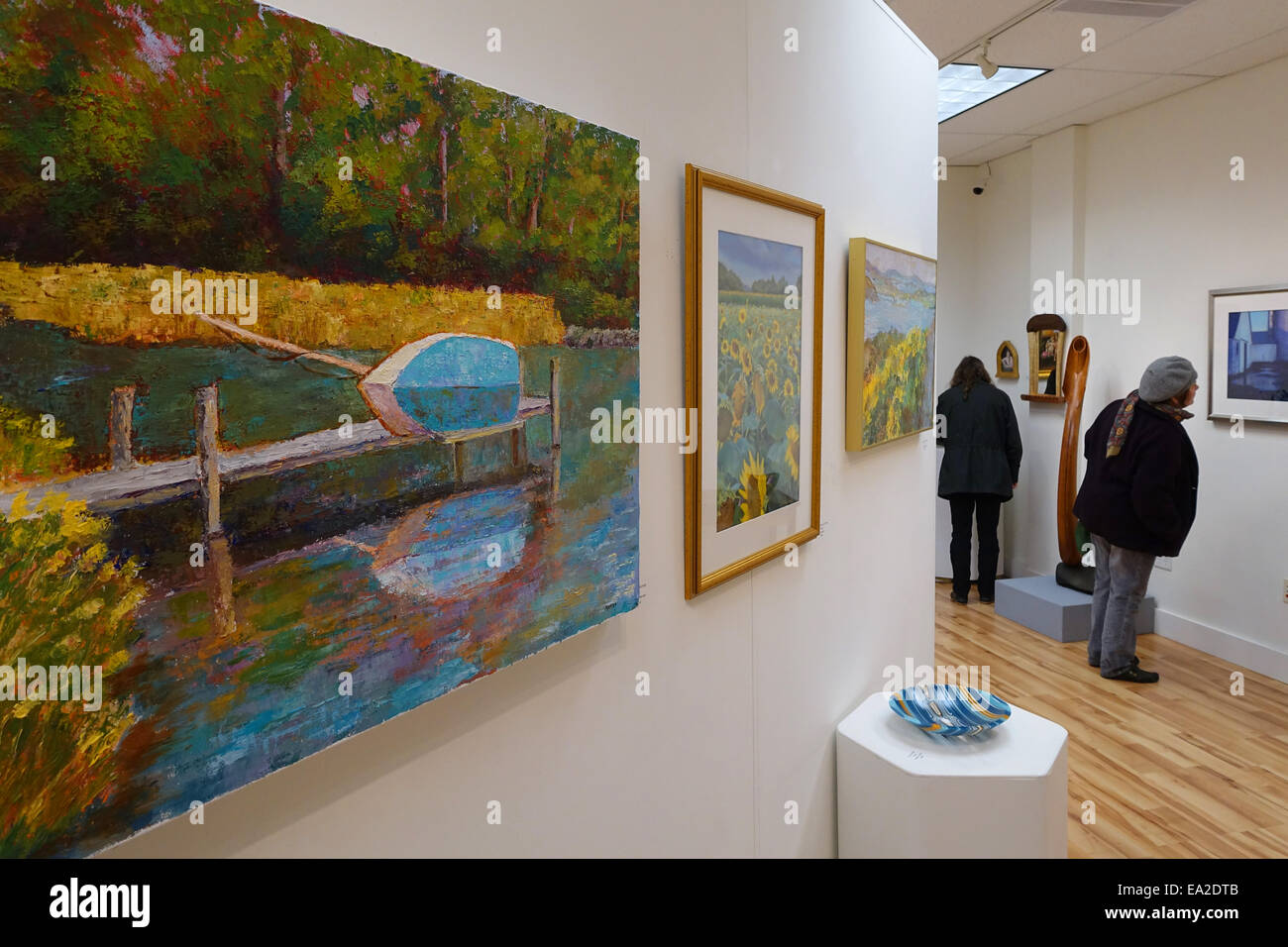 USA Maryland MD Chestertown Riverarts gallery showing Eastern Shore ...
